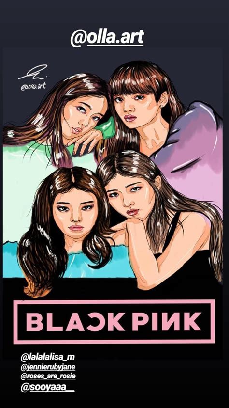 Blackpink Fanart By Olla Art On Instagram Fan Art Kpop Fanart