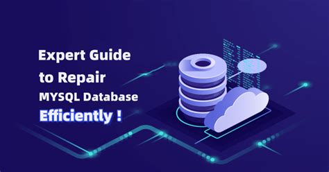 expert guide to repair mysql database efficiently