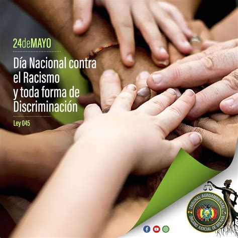 24 DE MAYO DÍA NACIONAL CONTRA EL RACISMO Y TODA FORMA DE