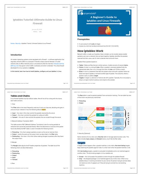 Iptables Tutorial Ultimate Guide To Linux Firewall Phoenixnap Kb