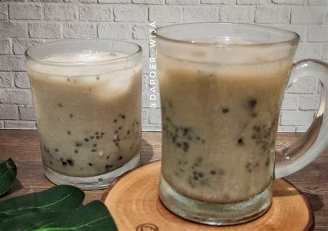 Resep Es Cincau Milk Tea Oleh Dw Dapoer Wija Cookpad