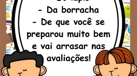 Avaliações cartazes de incentivo Blog Espaço Educar