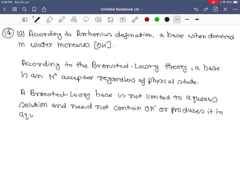 Solved A What Is The Difference Between The Arrhenius And The