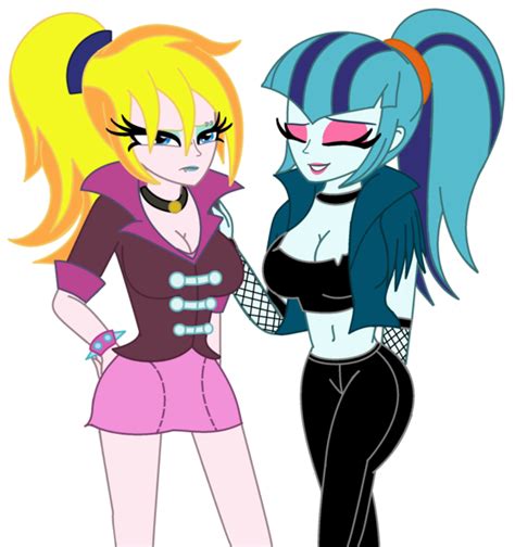 1210667 Suggestive Artistcbear624 Derpibooru Import Sonata Dusk Oc Ocsinfonia Krystal