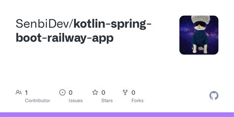 GitHub SenbiDev Kotlin Spring Boot Railway App