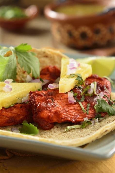Tacos De Pollo Al Pastor