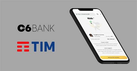 TIM e C6 Bank oferecem transferência instantânea sem custo via celular