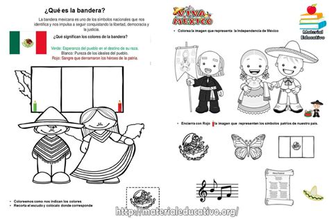 Estupendo Material Para Trabajar La Bandera La Independencia De M Xico