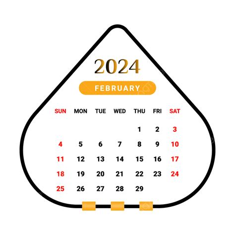 2024 Calendario Espanol Verde Febrero Png 2024 Espana Calendario