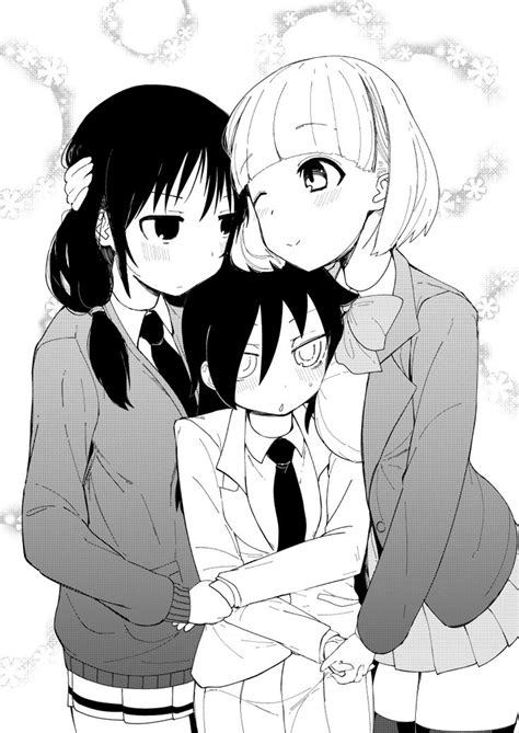 Tomoko X Yuri X Yuu It S Not My Fault That I M Not Popular Anime