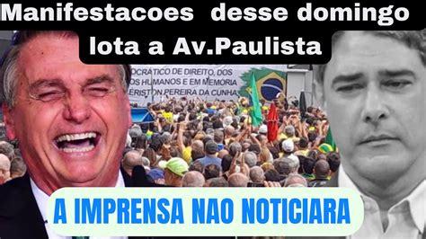 Av Paulista lota manifestação nesse domingo 26 11 Forte discurso