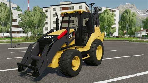 Cat F Backhoe Loader Fs Kingmods