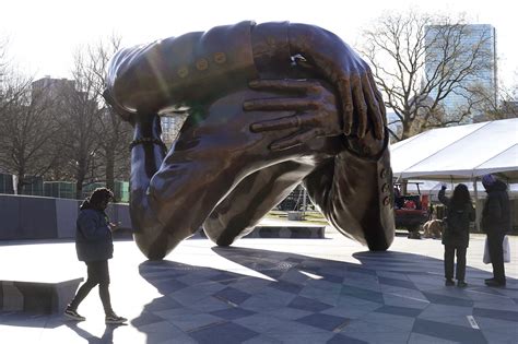 New MLK Statue In Boston Is Greeted With A Mix Of Open Arms