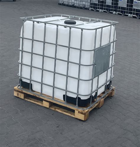 Zbiornik Kontener IBC 1000L na wodę Mauser na deszczówkę Mauzer IBC