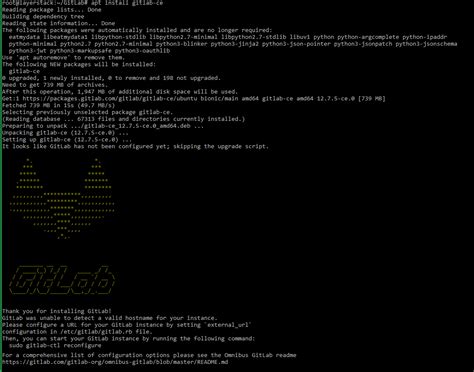layerstack tutorials layerstack installing gitlab on linux cloud servers