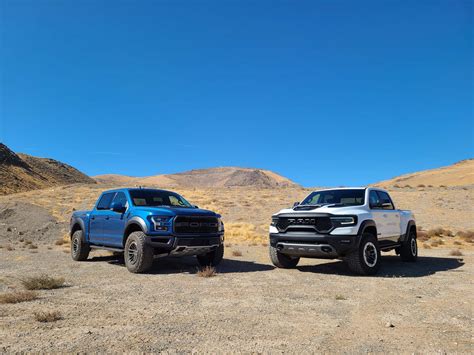 Ford F Raptor Vs Ram Trx Beyond The Huge Power Gap