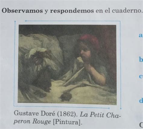 A De Qu Trata El Cuento Con El Que Se Asocia La Pintura B Qu