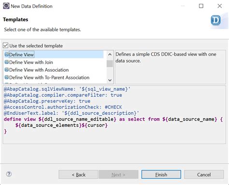 Exploring ABAP On HANA 1 Introduction To CDS Views Discovering ABAP