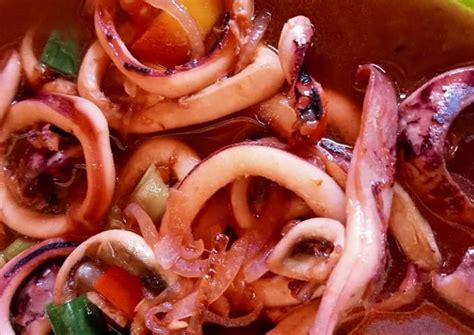 Resep Cumi Asam Manis Lezat Sekali BungMais