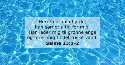 26 November 2023 Dagens Bibelvers Salme 23 1 2 DailyVerses Net
