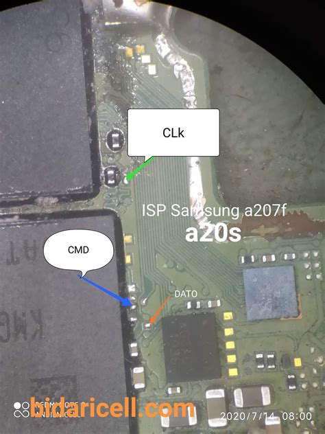 Samsung Galaxy A20s A207F ISP Pinout To ByPass FRP And 58 OFF