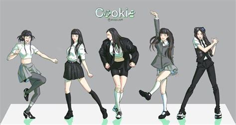 Pin By Mora Aravena On K Pop Kpop Drawings Kpop Posters New Jeans Style