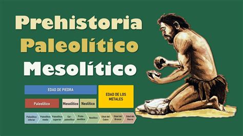 Prehistoria Paleolítico y Mesolítico aulamedia Historia YouTube