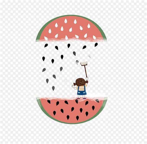手绘创意夏至西瓜图标PNG图片素材下载 图片编号7889267 PNG素材网