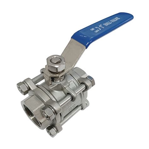 V Lvula De Esfera Tripartida Bsp Passagem Plena Total Inox