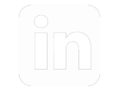 White Linkedin Icon At Vectorified Collection Of White Linkedin