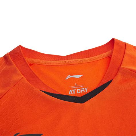 Men Badminton T Shirt 2019 Li Ning Badminton Tournament Jersey TD Li