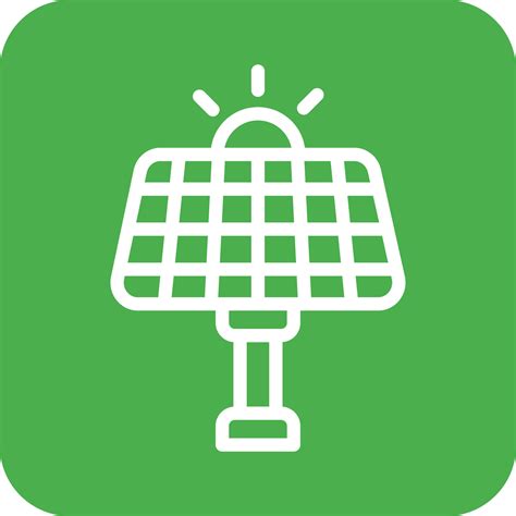 Solar Panel Vector Icon Design Illustration 21920691 Vector Art At Vecteezy