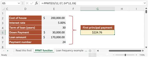 how to use the ppmt function in excel a step by step guide