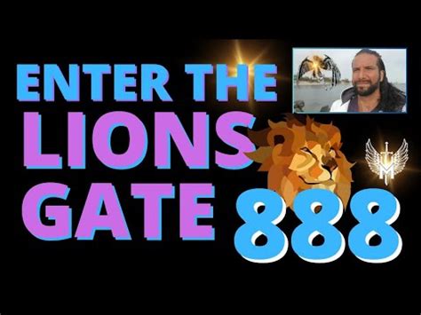 888 LIONS GATE 2023 ENTER The Lions Gateway YouTube