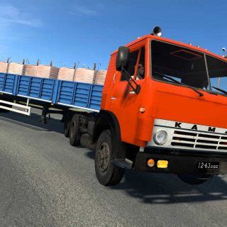 Kamaz Modifi Oq Ets Remorques Ets Ets Mod Ats Mod