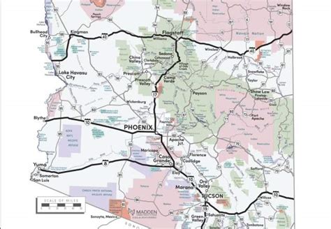 Arizona Map With Cities And Towns Wholesale Stores Yakimankagbu Ru