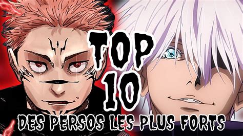 QUI EST LE PERSONNAGE LE PLUS PUISSANT DANS JUJUTSU KAISEN TOP 10 DES