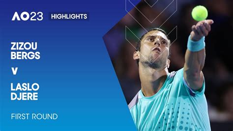 Zizou Bergs V Laslo Djere Highlights Australian Open 2023 First Round