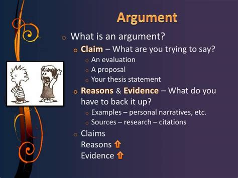 ppt elements of an argument powerpoint presentation id 2602606