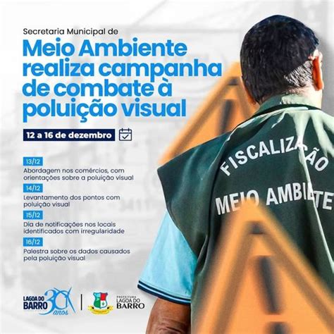 Secretaria Municipal de Meio Ambiente realiza campanha de combate à