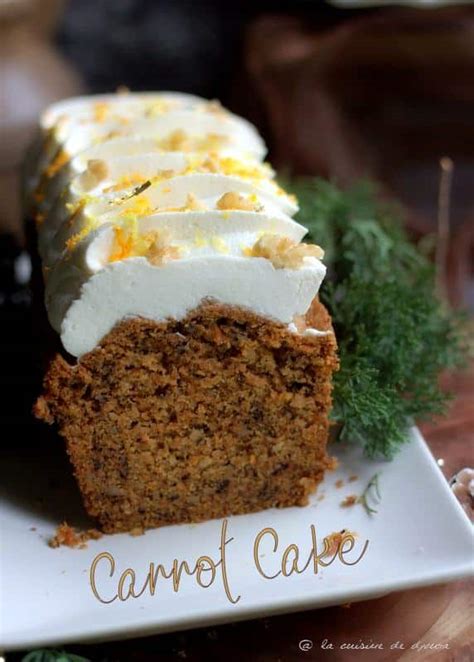 Le Carrot Cake G Teau Aux Carottes Noix Et Epices Facile