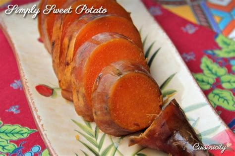 Simply Sweet Potato Cuisinicity