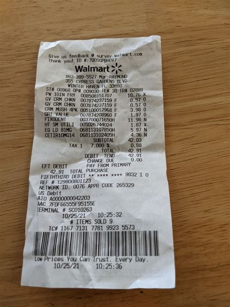 Pin By Darlene Bridgmon On A Walmart Receipt Walmart Receipt Free