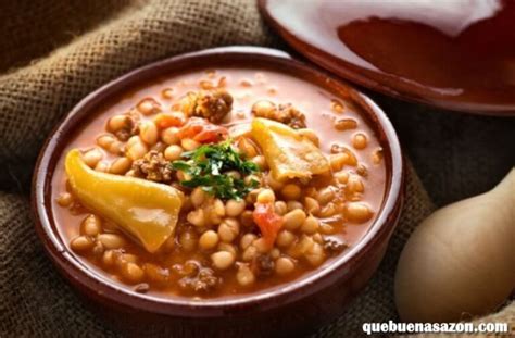 Frijoles Blancos Con Costilla De Puerco