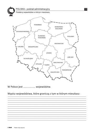Polska Moja Ojczyzna Wiczenia Z Geografii Historii I Kultury
