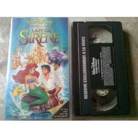 Cassette Video Vhs La petite sirène Walt Disney Rakuten
