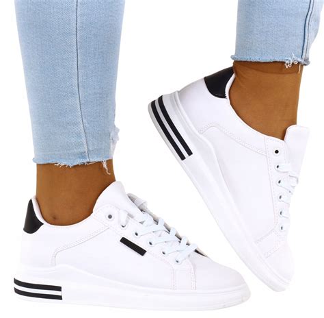 BUTY DAMSKIE OBUWIE SPORTOWE SNEAKERSY WIĄZANE 13279939399 Allegro pl
