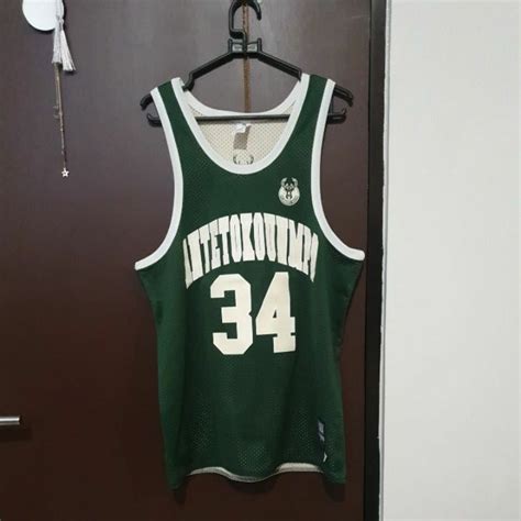 Jual Baju Jersey Basket Antetokounmpo Milwaukee Bucks Nba Reversible