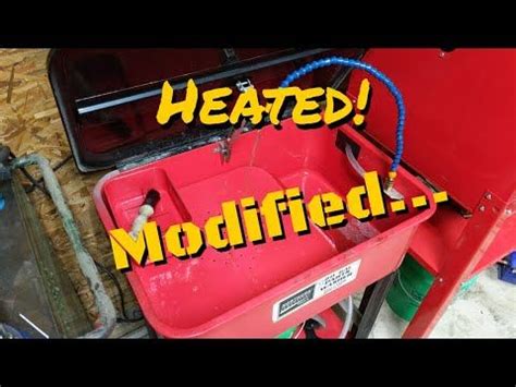 Northern Tool Harbor Freight Parts Washer Must Have Modifications And
