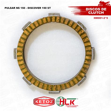 Discos De Clutch Pulsar Ns Discover St Ketoz